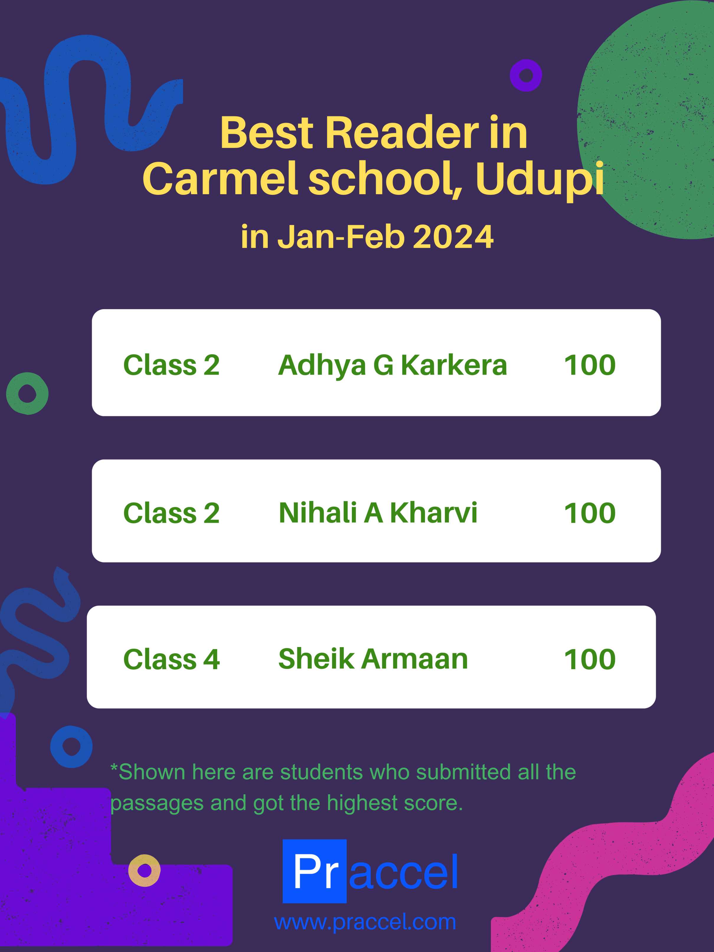 Praccel | Your Read Aloud App